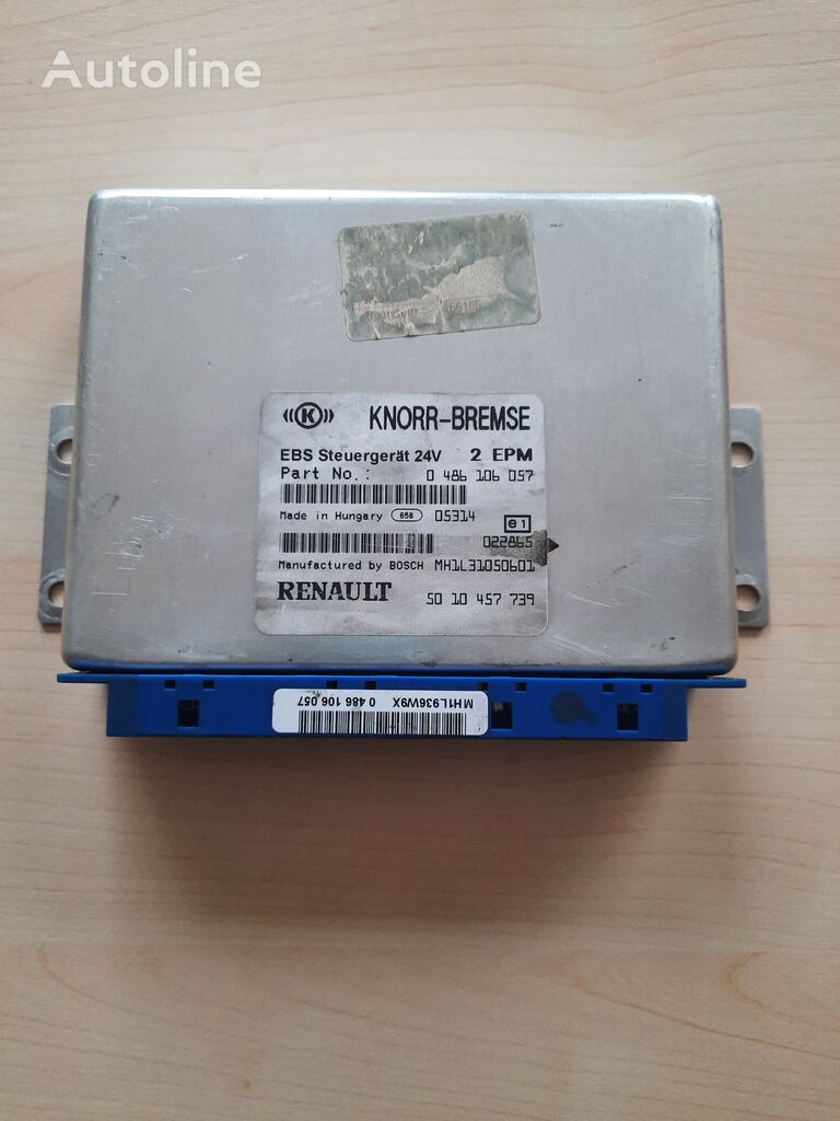 Knorr-Bremse 0486106057 5010457739 upravljačka jedinica za Renault MAGNUM 480 DXI tegljača