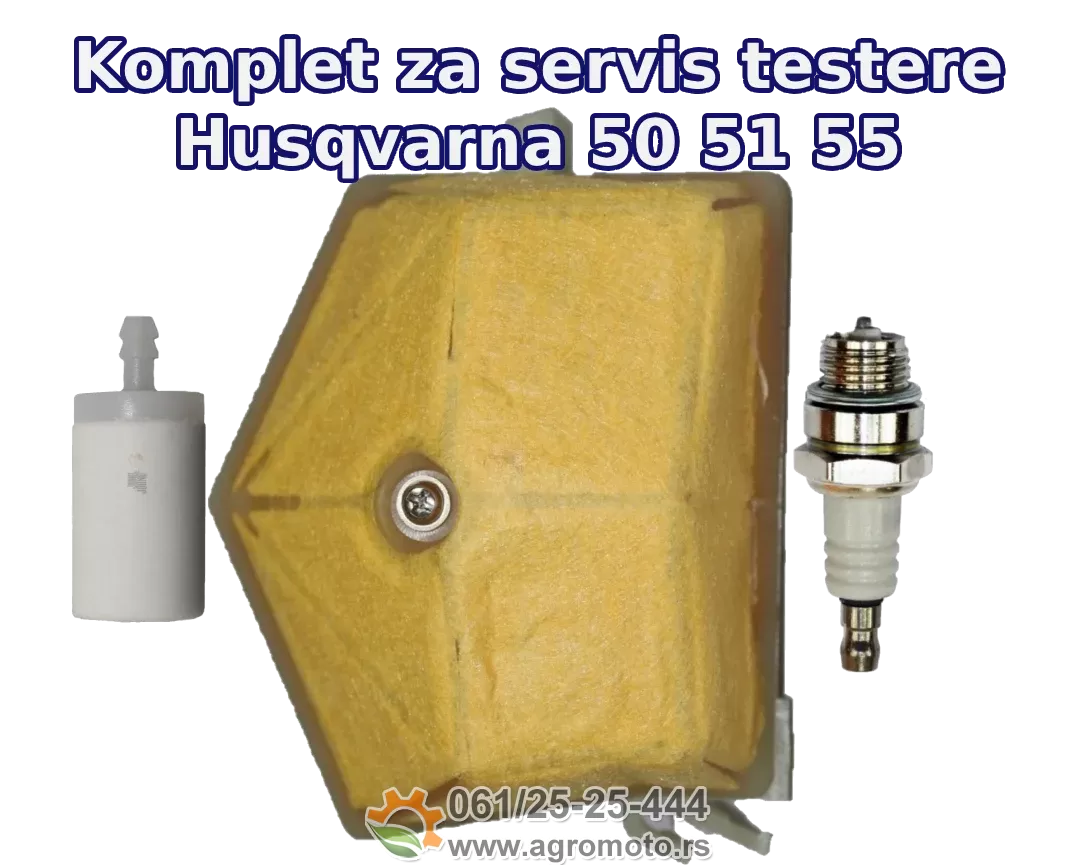 Komplet za servis testere Husqvarna 50 51 55