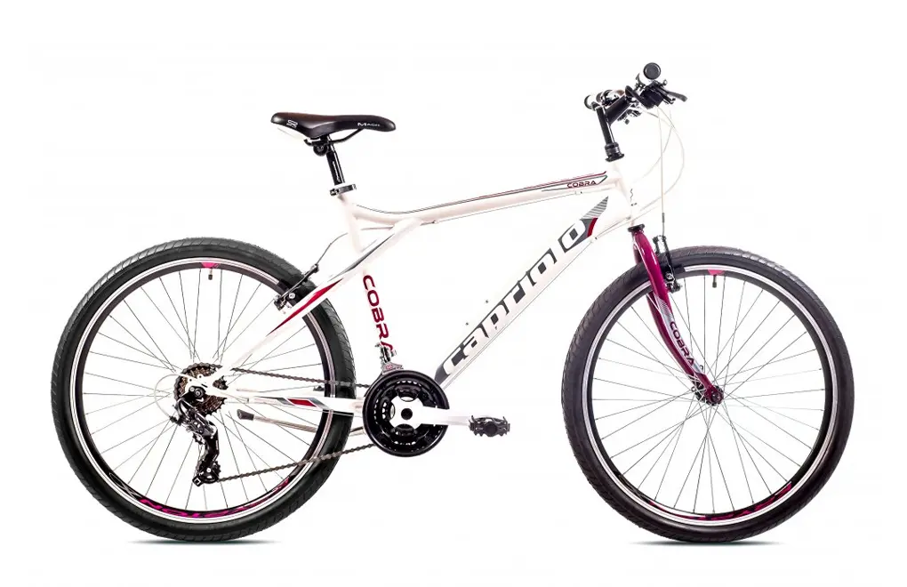 Capriolo Planinski bicikl Cobra, 20"/26", Belo-ljubičasti