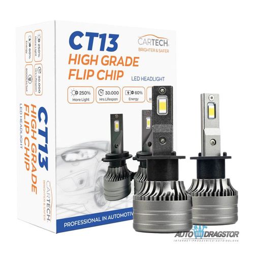 SIJALICA 12V H3 60W LED 6500K/4000ML 2KOM