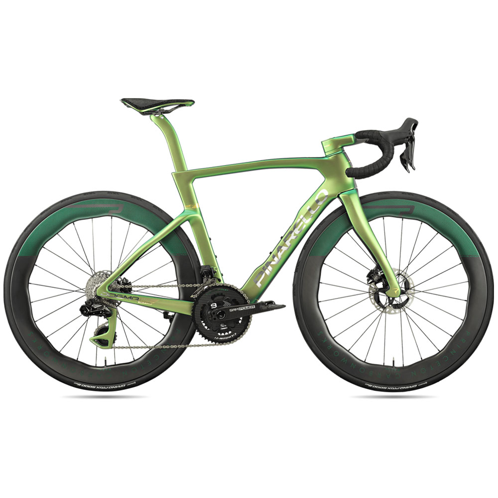 2025 Pinarello Dura Ace Di2 – SRM Crankset – Luxter Green 1k