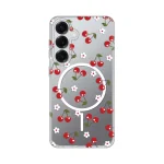 Maska(futrola) Print Magsafe za Samsung S931B Galaxy S25 Cute Cherries