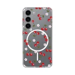 Maska(futrola) Print Magsafe za Samsung S911B Galaxy S23 Cute Cherries