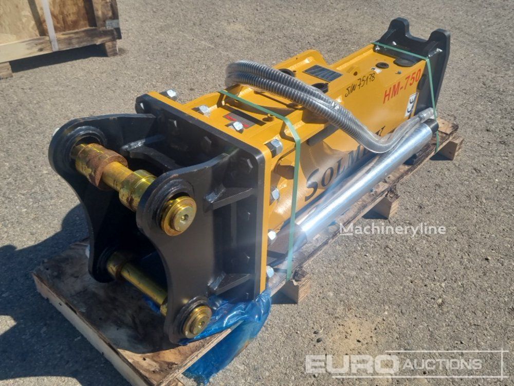 Prodaje se Solmek HM-750 hidraulični čekić na aukciji