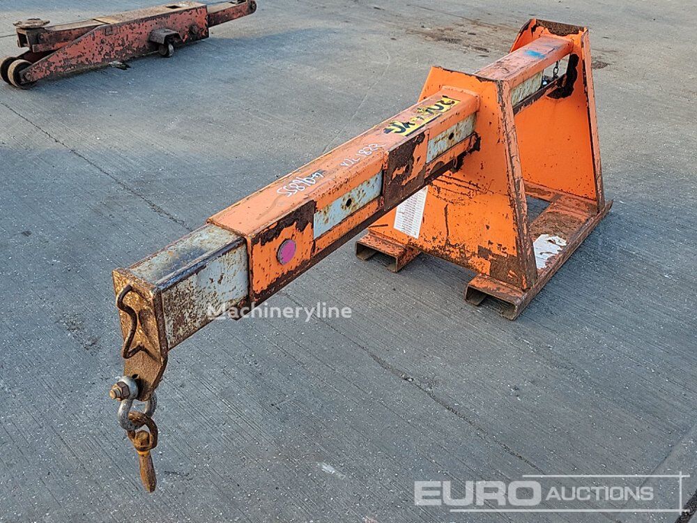 Prodaje se Telescopic Crane Jib to suit Forklift kašiku za prednje utovarivač na aukciji