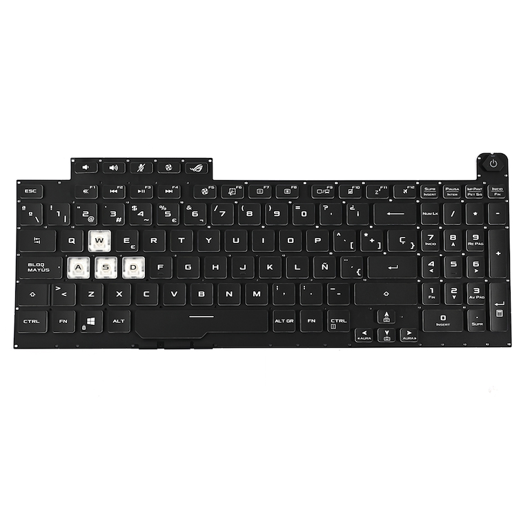 Tastatura - laptop Asus ROG Strix Scar III G512 G531 G532 veliki enter pozadinsko osvetljenje