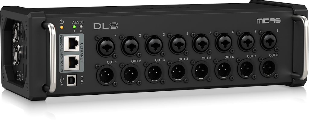 Midas DL8 modul/stage box