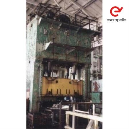 Prodaje se 772 PRENSA EXCENTRICA MECANICA DOBLE MONTANTE DOBLE BIELA MARCA pogonsku presu na aukciji