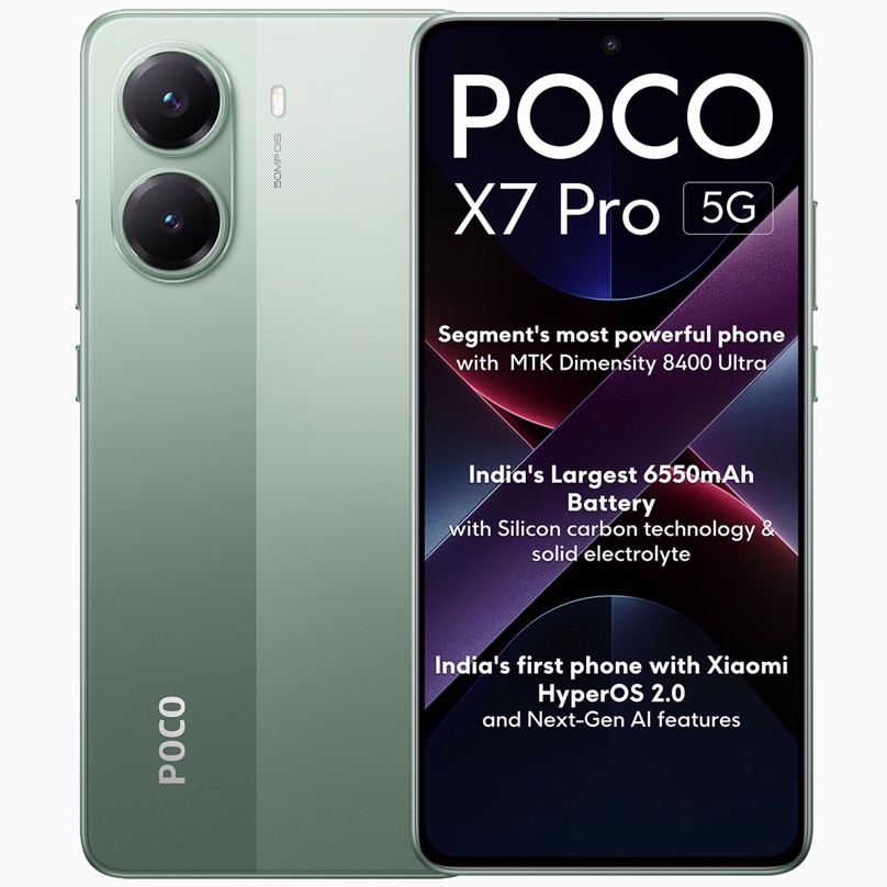 Xiaomi Poco X7 Pro 12/512GB Green Cena Prodaja Akcija