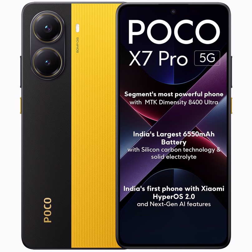 Xiaomi Poco X7 Pro 12/512GB Yellow Cena Prodaja Akcija