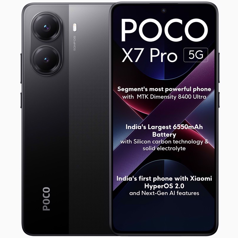 Xiaomi Poco X7 Pro 12/256GB Black Cena Prodaja Akcija