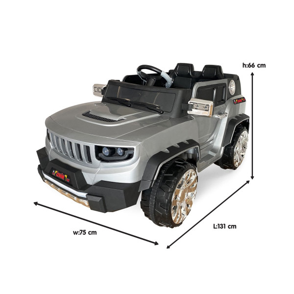 Džip Iznik 12v rc sivi