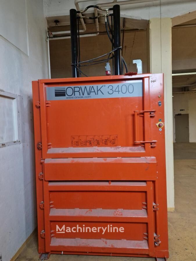 Prodaje se Orwak Papp Presse Type ORWAK 3400 Orwak 3400 balirku za papir na aukciji