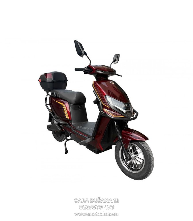 Električni bicikl 10" STORM 250W 60V/30Ah LITHIUM crvena