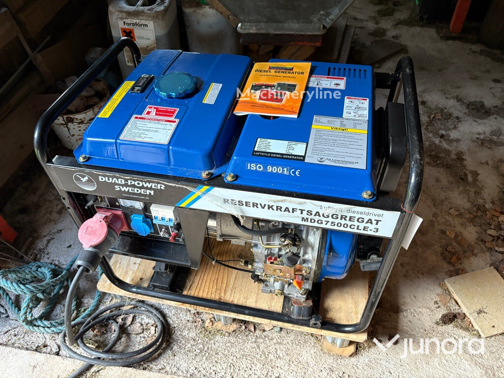 Prodaje se Duab-Power MDG7500CLE-3 diesel generator na aukciji