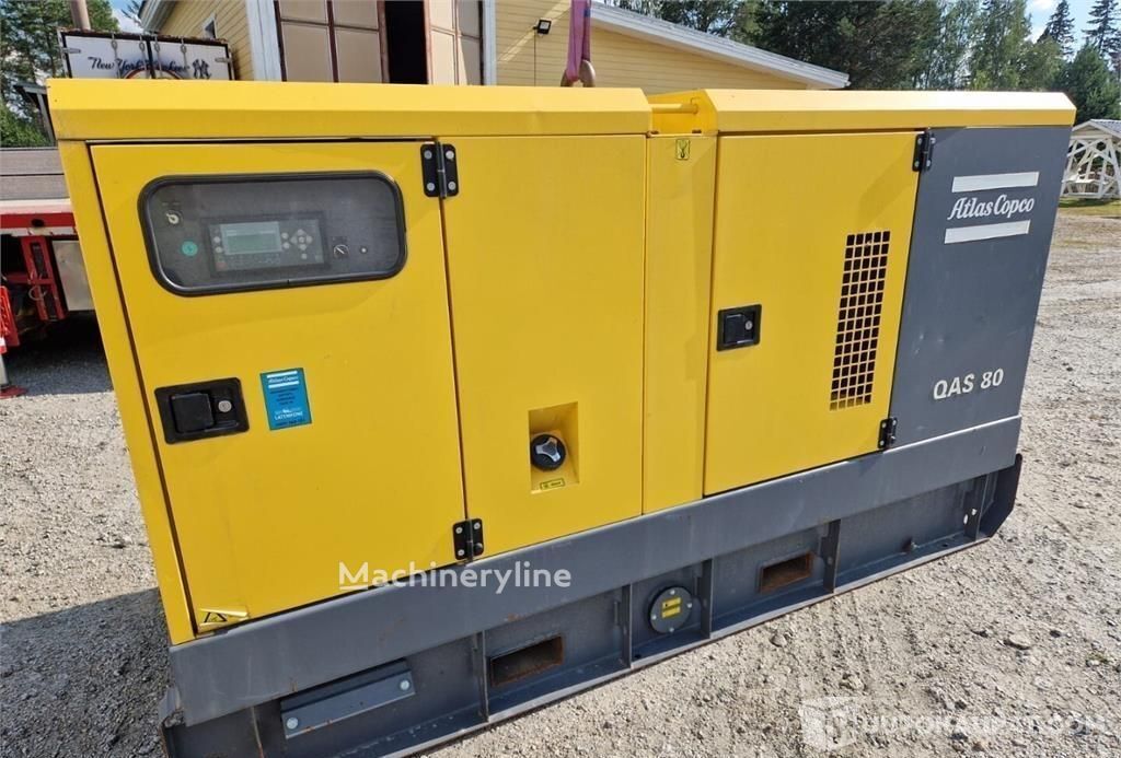 Prodaje se Atlas Copco QAS 80 diesel generator na aukciji