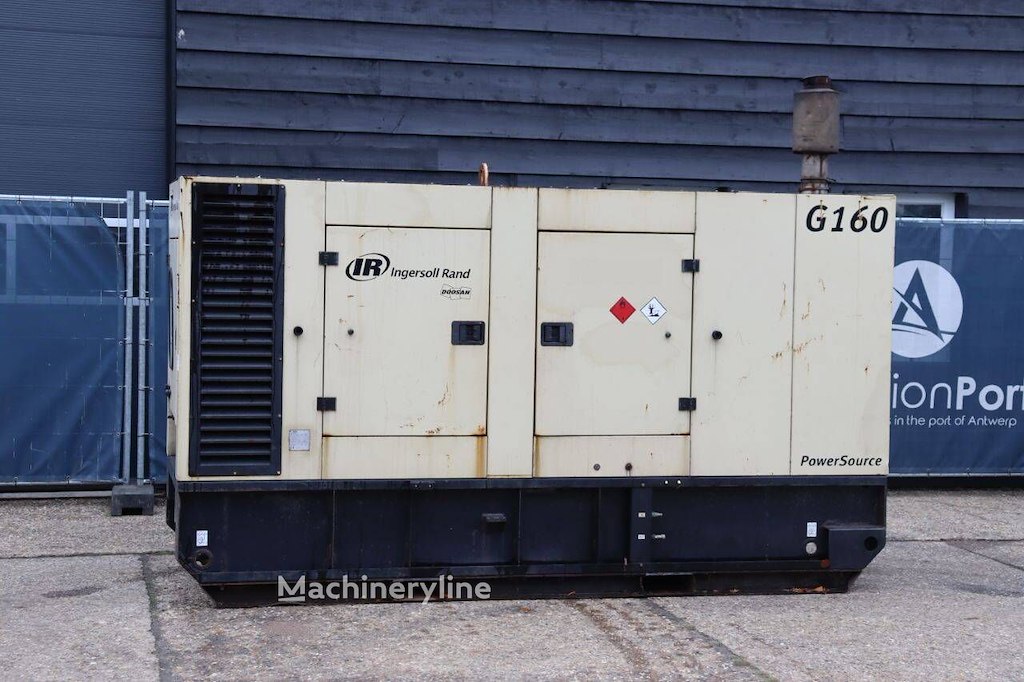 Prodaje se Doosan G160 diesel generator na aukciji