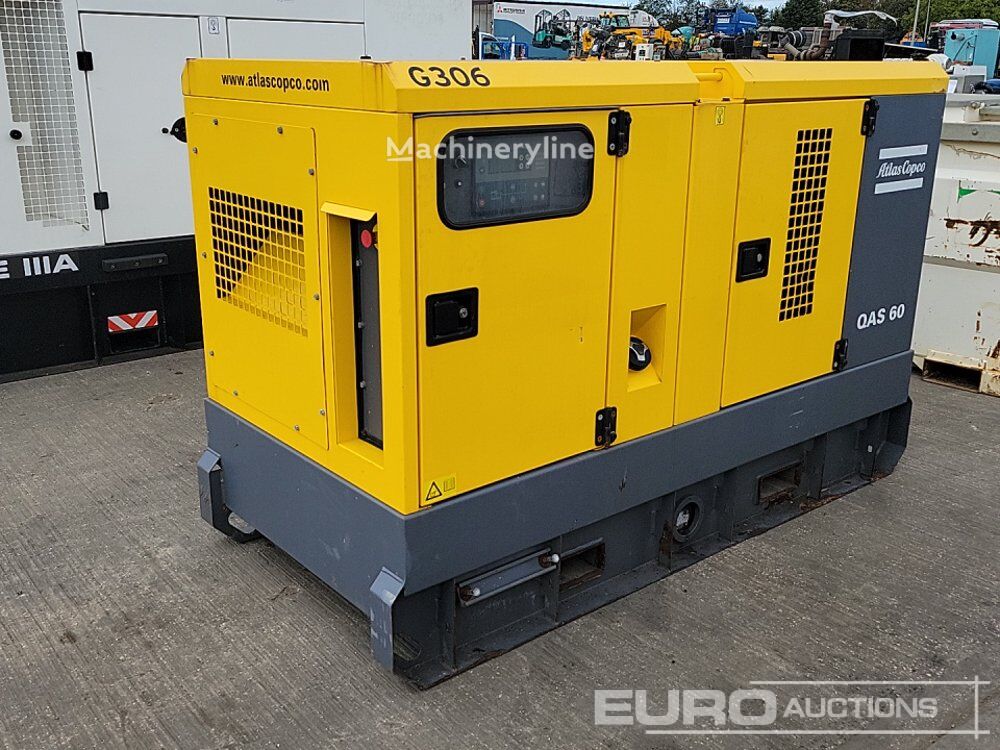 Prodaje se Atlas Copco QAS 60 drugi generator na aukciji