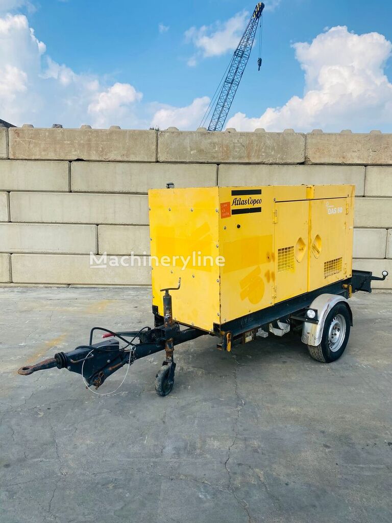 Atlas Copco qas60 diesel generator