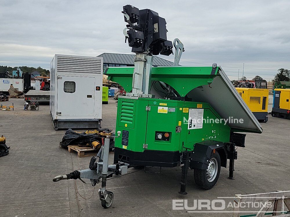 Prodaje se Trime 2020 Trime X-Solar Single Axle Soler Powered LED Lighting Tower rasvetni toranj na aukciji