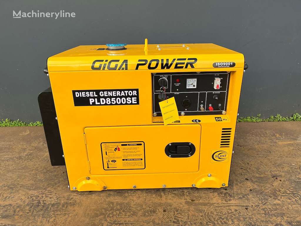 Novi Giga Power PLD8500SE 8 kVA silent generator diesel generator