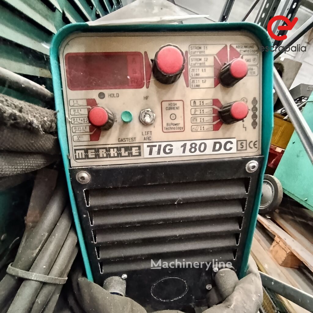 Prodaje se 6247 SOLDADURA TIG INVERTER MARCA MERHLE 180 DC agregat za zavarivanje na aukciji