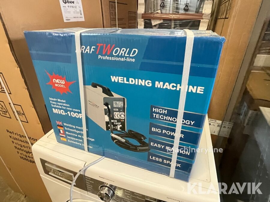 Prodaje se KraftWorld MIG-100F aparat za zavarivanje na aukciji