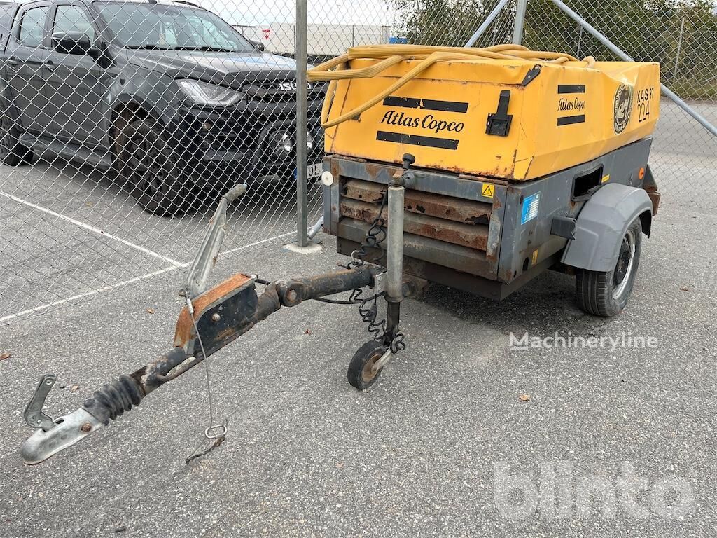 Prodaje se Atlas Copco XAS 97 224 mobilni kompresor na aukciji