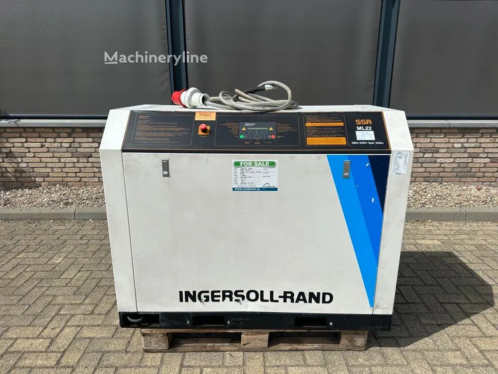 Ingersoll Rand SSR ML22 Elektrische Schroefcompressor 25 kW 3480 L / min 7.5 Ba stacionarni kompresor