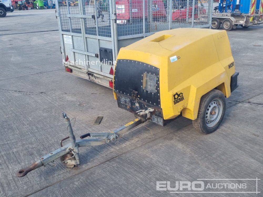 Prodaje se Kaeser M20 70CFM mobilni kompresor na aukciji