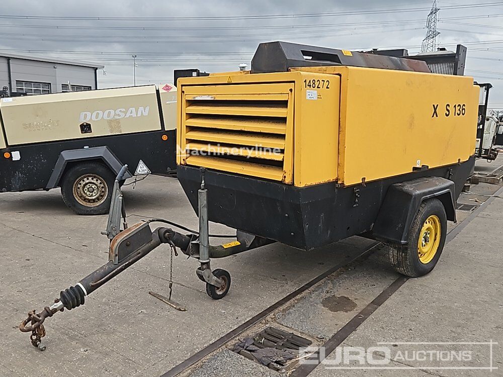 Prodaje se Atlas Copco XAS 136DD mobilni kompresor na aukciji