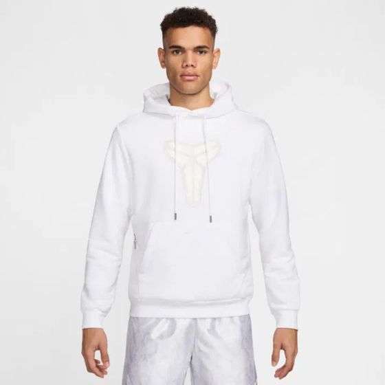 KOBE BRYANT DRI-FIT STANDARD ISSUE PULLOVER BASKETBALL HOODIE 'WHITE'