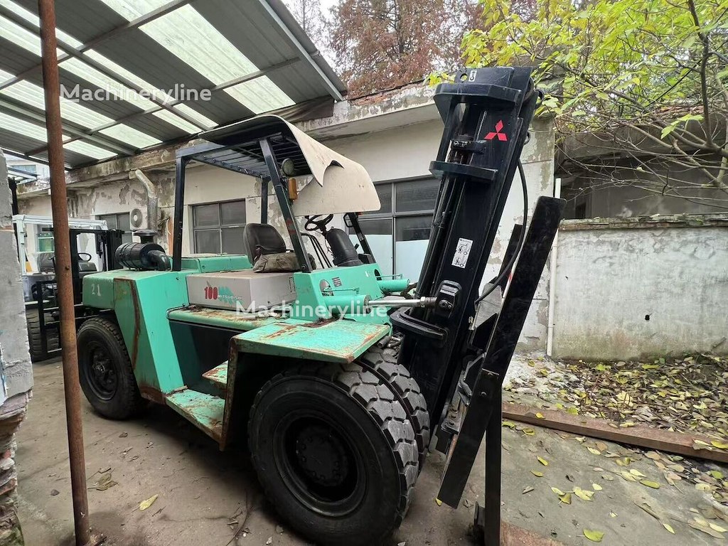 Mitsubishi Hot sale used mitsubishi forklift 10ton FD100 FD150 FD300 dizel viljuškar
