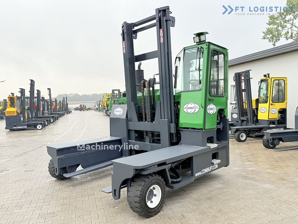 Combilift C8000 / GAS / DUPLEX - 4700MM / FORK POSITIONER / FREE LIFT / FU bočni viljuškar