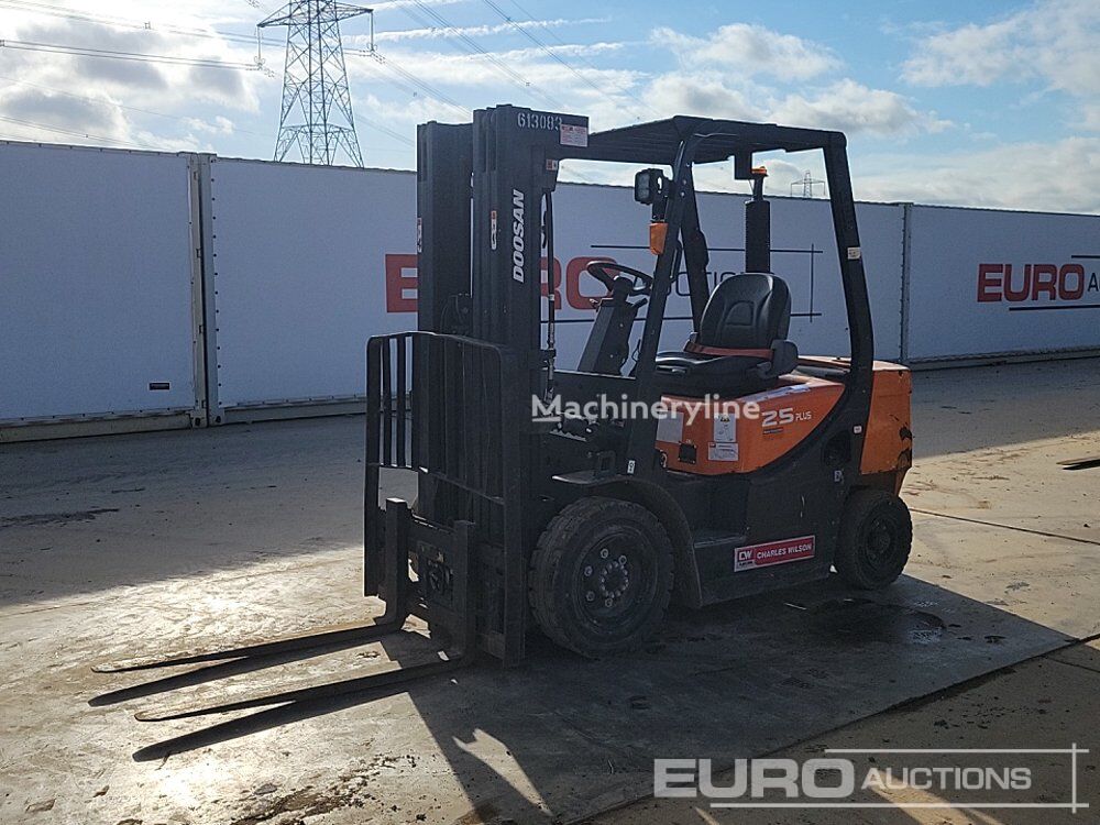 Prodaje se Doosan D25GP dizel viljuškar na aukciji