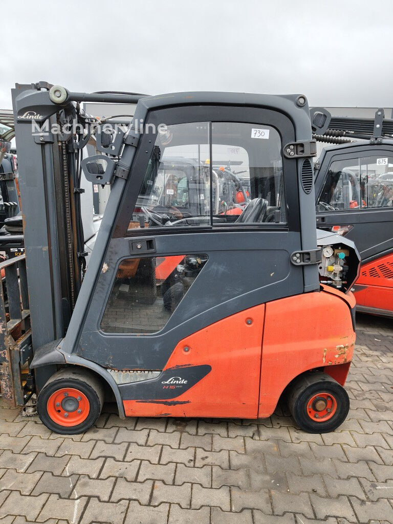 Linde H16CNG-01 viljuškar na gas