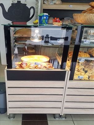 Topla vitrina za jednu pizzu, novo