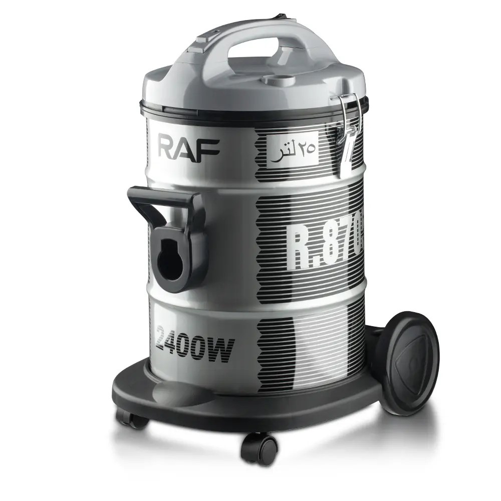 Raf Usisivač sa kesom za prašinu R.8705, 25 L, 2400 W, Sivi