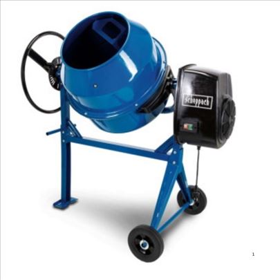 Scheppach mešalica za beton 550W MIX125