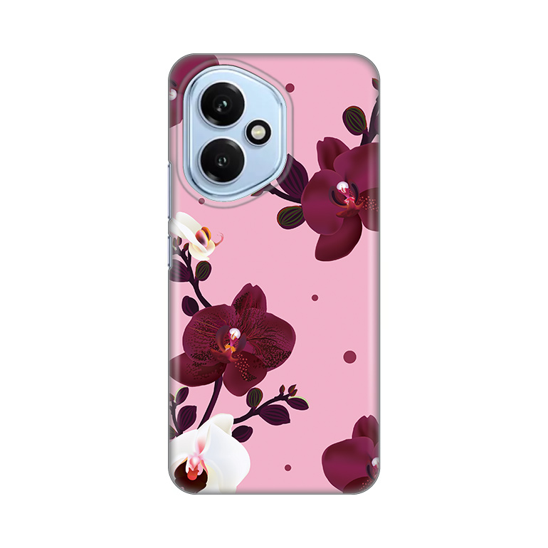 Zastitna ultra tanka (skin) maska / futrola PRINT - Huawei Honor 400 Pink Orchid