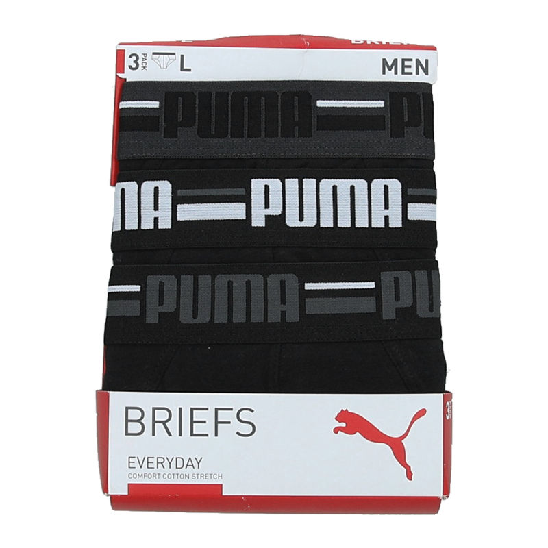 MUŠKI VEŠ PUMA BASIC BRIEF BRAND ELASTIC 3P