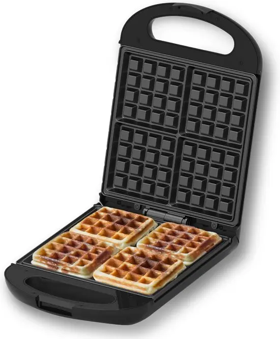 Cook-It Aparat za vafle, 1200W, Crni