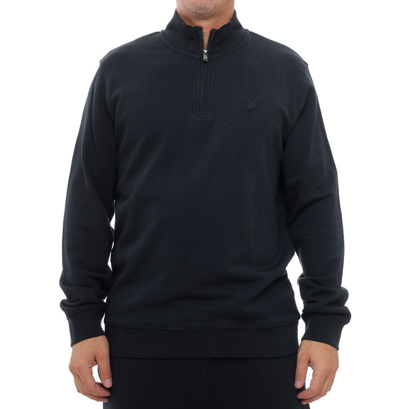 Muški duks sa zipom Lyle&Scott Superfine quarter zip sweatshirt
