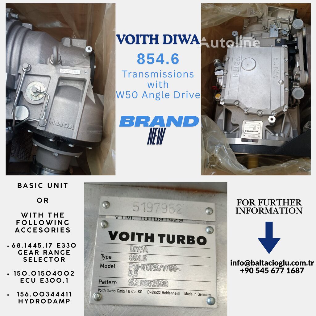 Voith DIWA 854.6 F3HT0R0/W50 152.0052560 menjač za autobusa