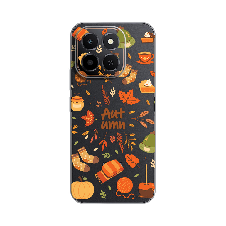 Zastitna ultra tanka (skin) maska / futrola PRINT - Huawei Honor X6c Autumn