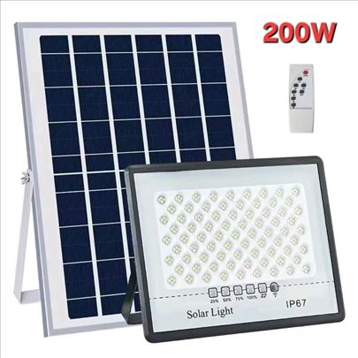 Solarni LED Reflektor 200W 6500K - akcija