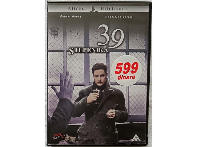 39  STEPENIKA  ( Rez: Alfred Hitchcock )