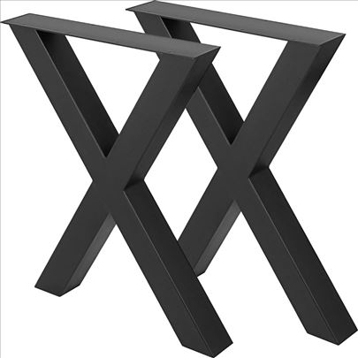 Metalne X Noge Za Sto Stolove 720x760mm 2kom
