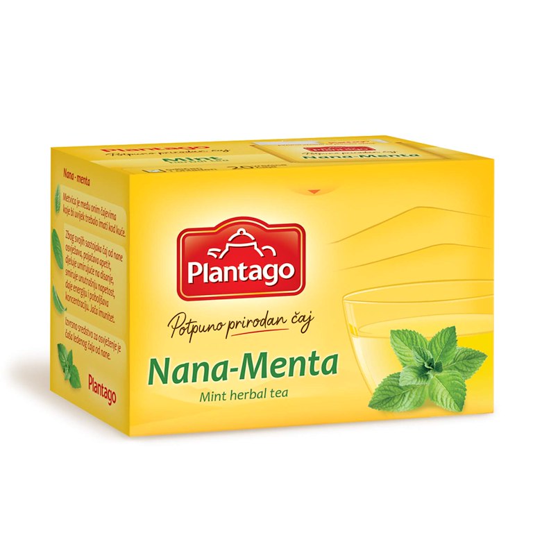 Plantago čaj nana-menta 30g plantago
