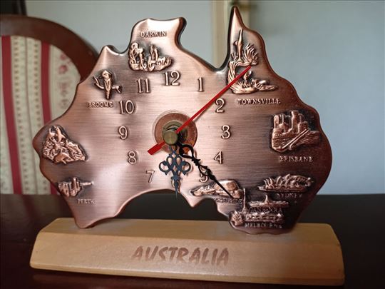 Sat mapa Australije